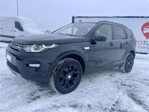 Black Land Rover Discovery Sport 2017 in Taurage, with an engine capacity of 2.00 L and mileage of 190 thousand km for 9500 €, photo 2 on AUTOMOTO.COM.LV