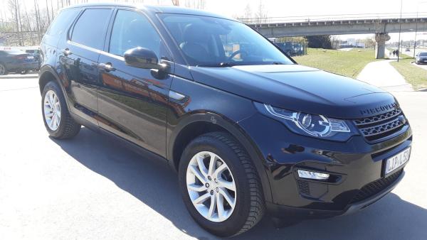 Melns Land Rover Discovery Sport 2017 Kauņa, ar dzinēja tilpumu 2.00 L un nobraukumu 148 tūkst. km par 10800 €, foto 2 vietnē AUTOMOTO.COM.LV