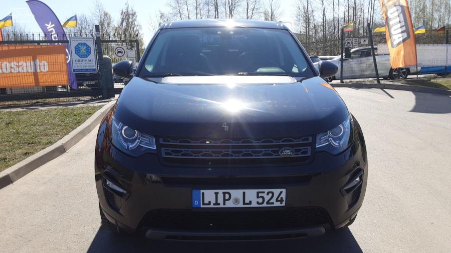 Черный Ленд Ровер Discovery Sport 2017 в Каунас, объемом двигателя 2.00 л и пробегом 148 тыс. км за 10800 €, фото 7 на AUTOMOTO.COM.LV