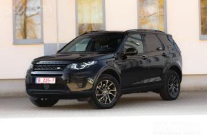 Black Land Rover Discovery Sport 2017 in Jelgava, with an engine capacity of 2.00 L and mileage of 203 thousand km for 12690 €, photo  on AUTOMOTO.COM.LV