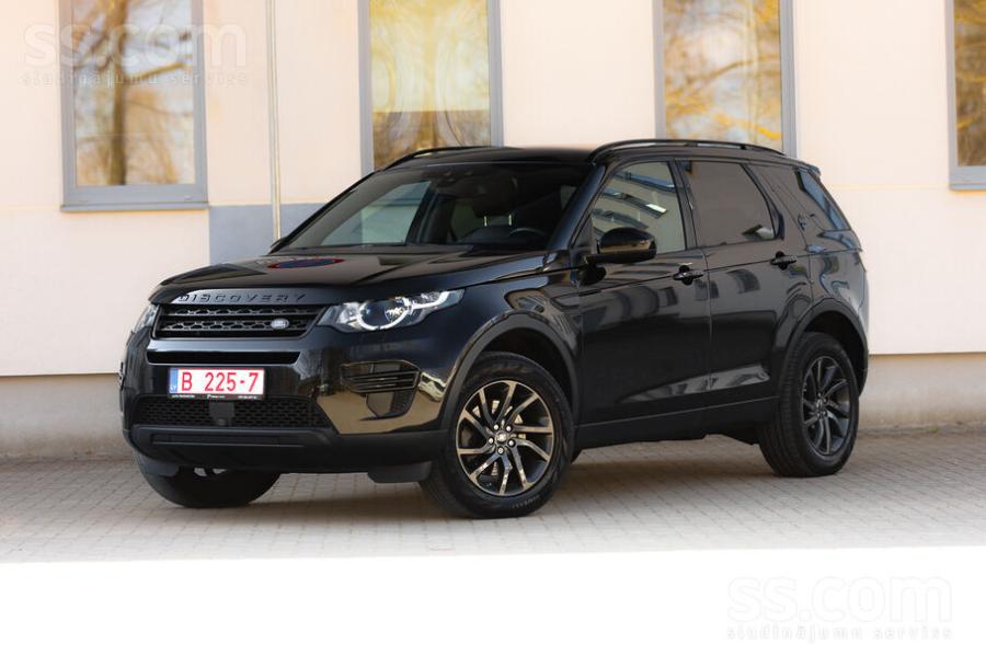 Черный Ленд Ровер Discovery Sport 2017 в Елгава, объемом двигателя 2.00 л и пробегом 203 тыс. км за 12690 €, фото 1 на AUTOMOTO.COM.LV
