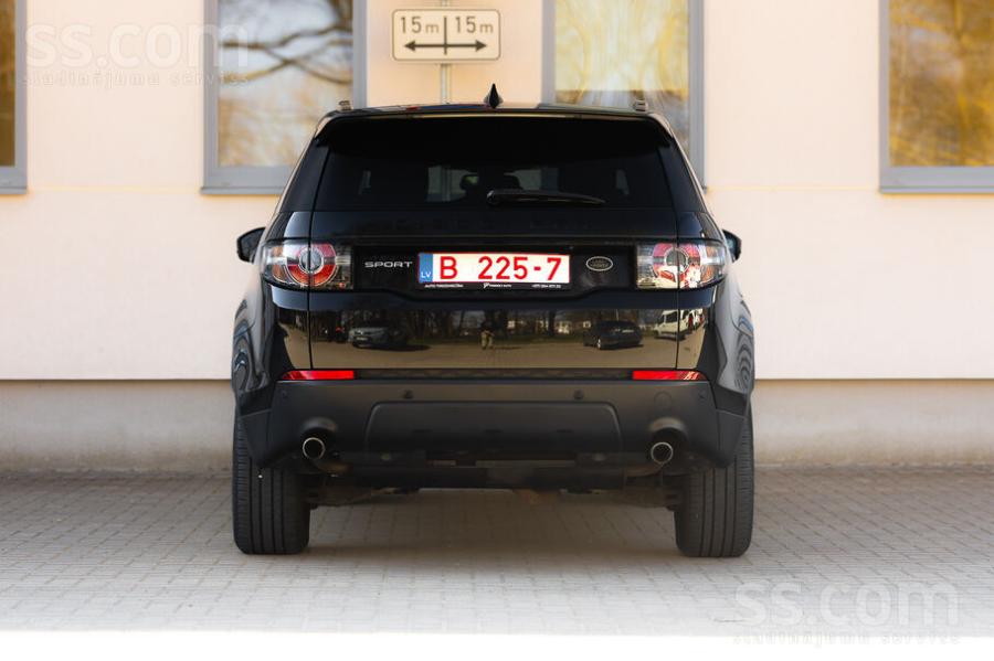 Черный Ленд Ровер Discovery Sport 2017 в Елгава, объемом двигателя 2.00 л и пробегом 203 тыс. км за 12690 €, фото 5 на AUTOMOTO.COM.LV