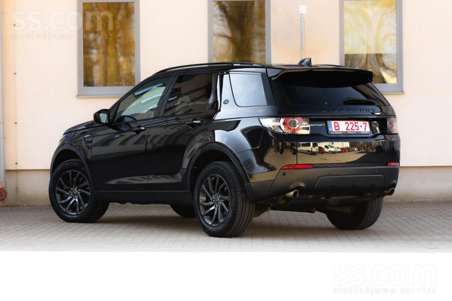 Черный Ленд Ровер Discovery Sport 2017 в Елгава, объемом двигателя 2.00 л и пробегом 203 тыс. км за 12690 €, фото 6 на AUTOMOTO.COM.LV