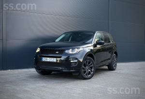 Black Land Rover Discovery Sport 2017 in Riga, with an engine capacity of 2.00 L and mileage of 194 thousand km for 13650 €, photo  on AUTOMOTO.COM.LV