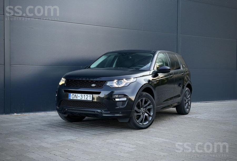 Черный Ленд Ровер Discovery Sport 2017 в Рига, объемом двигателя 2.00 л и пробегом 194 тыс. км за 13650 €, фото 1 на AUTOMOTO.COM.LV