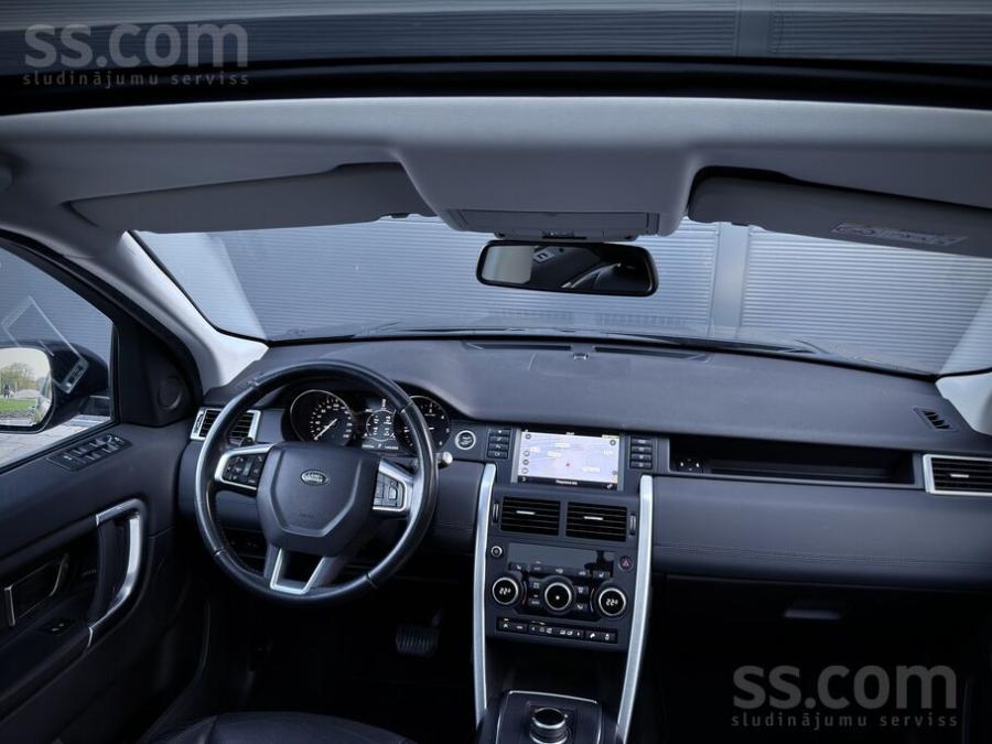 Черный Ленд Ровер Discovery Sport 2017 в Рига, объемом двигателя 2.00 л и пробегом 194 тыс. км за 13650 €, фото 8 на AUTOMOTO.COM.LV