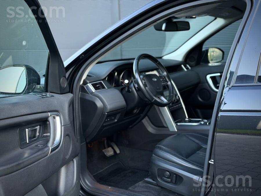 Черный Ленд Ровер Discovery Sport 2017 в Рига, объемом двигателя 2.00 л и пробегом 194 тыс. км за 13650 €, фото 9 на AUTOMOTO.COM.LV