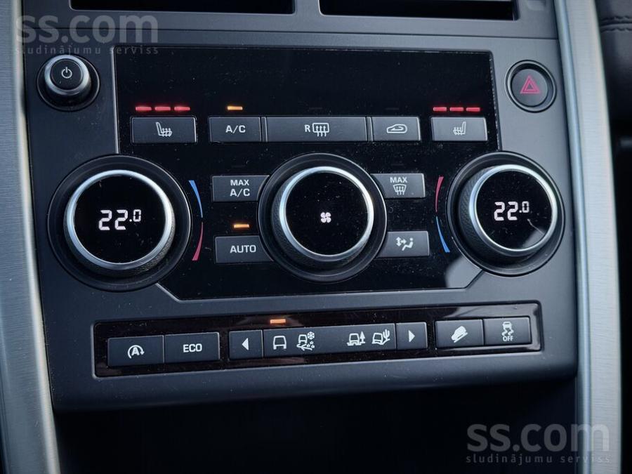 Черный Ленд Ровер Discovery Sport 2017 в Рига, объемом двигателя 2.00 л и пробегом 194 тыс. км за 13650 €, фото 17 на AUTOMOTO.COM.LV