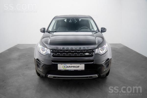Black Land Rover Discovery Sport 2017 in Tallinn, with an engine capacity of 2.00 L and mileage of 227 thousand km for 11999 €, photo 2 on AUTOMOTO.COM.LV