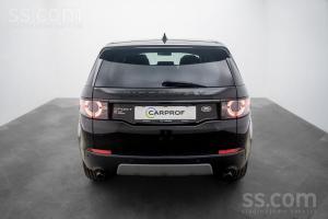 Black Land Rover Discovery Sport 2017 in Tallinn, with an engine capacity of 2.00 L and mileage of 227 thousand km for 11999 €, photo 7 on AUTOMOTO.COM.LV