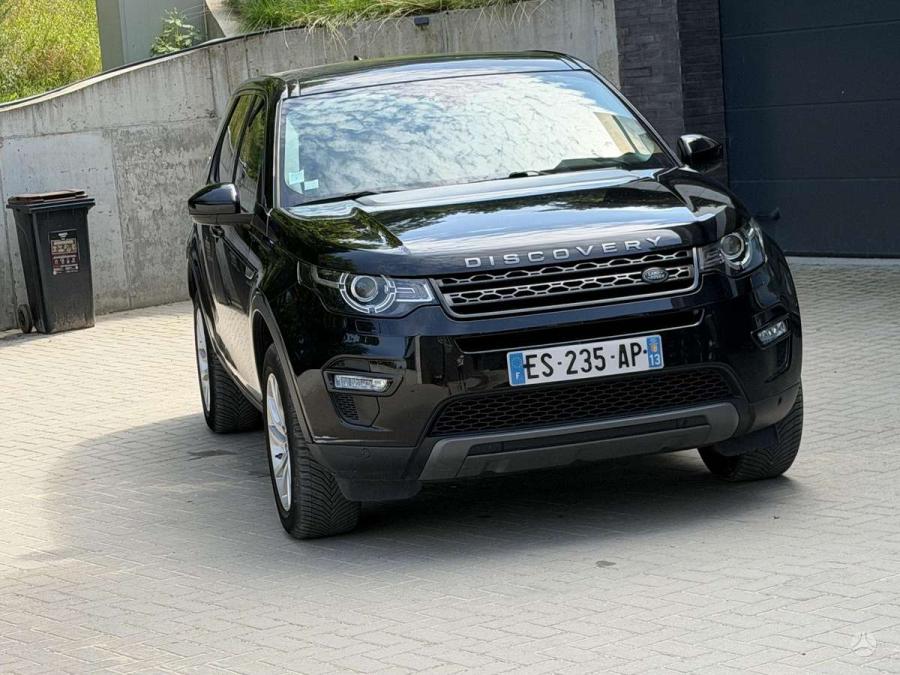 Черный Ленд Ровер Discovery Sport 2017 в Вильнюс, объемом двигателя 2.00 л и пробегом 11 тыс. км за 10990 €, фото 3 на AUTOMOTO.COM.LV