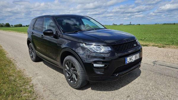 Melns Land Rover Discovery Sport 2017 Marijampole, ar dzinēja tilpumu 2.00 L un nobraukumu 179 tūkst. km par 7500 €, foto 1 vietnē AUTOMOTO.COM.LV