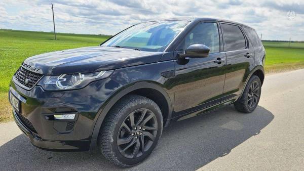 Melns Land Rover Discovery Sport 2017 Marijampole, ar dzinēja tilpumu 2.00 L un nobraukumu 179 tūkst. km par 7500 €, foto 6 vietnē AUTOMOTO.COM.LV