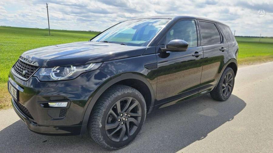 Melns Land Rover Discovery Sport 2017 Marijampole, ar dzinēja tilpumu 2.00 L un nobraukumu 179 tūkst. km par 7500 €, foto 7 vietnē AUTOMOTO.COM.LV