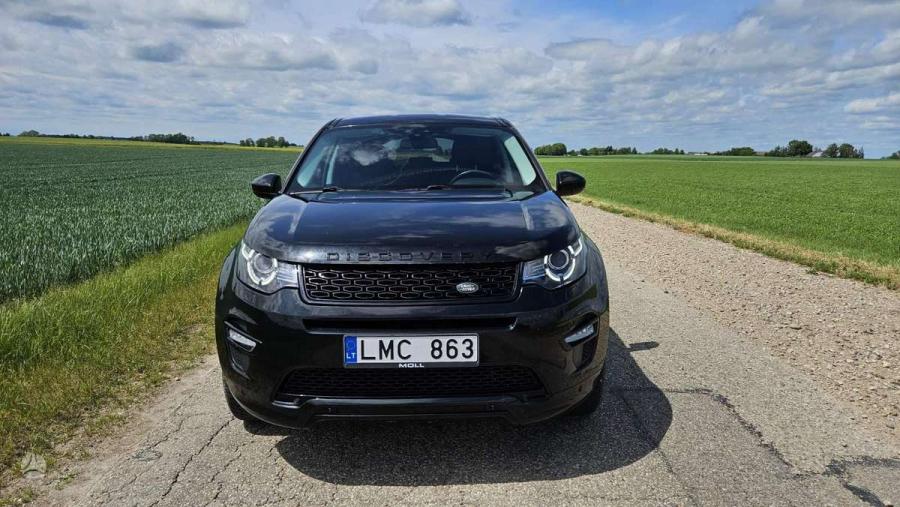 Melns Land Rover Discovery Sport 2017 Marijampole, ar dzinēja tilpumu 2.00 L un nobraukumu 179 tūkst. km par 7500 €, foto 10 vietnē AUTOMOTO.COM.LV