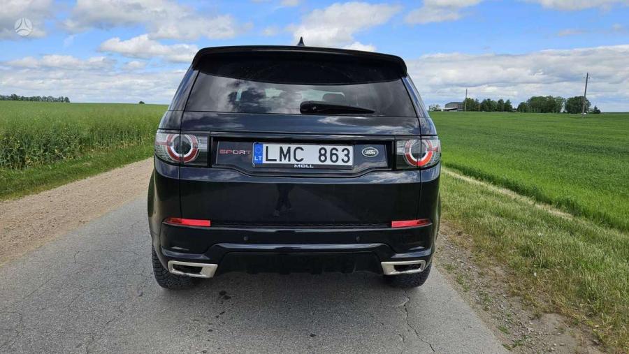 Melns Land Rover Discovery Sport 2017 Marijampole, ar dzinēja tilpumu 2.00 L un nobraukumu 179 tūkst. km par 7500 €, foto 12 vietnē AUTOMOTO.COM.LV