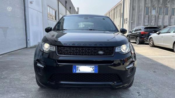Land Rover Discovery Sport 2017 Utena vietnē Melns Land Rover Discovery Sport 2017 Utena, ar dzinēja tilpumu 2.00 L un nobraukumu 222 tūkst. km par 5650 €, foto 9 vietnē AUTOMOTO.COM.LV