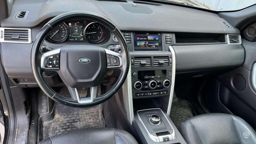 Черный Ленд Ровер Discovery Sport 2017 в Утена, объемом двигателя 2.00 л и пробегом 222 тыс. км за 5650 €, фото 13 на AUTOMOTO.COM.LV