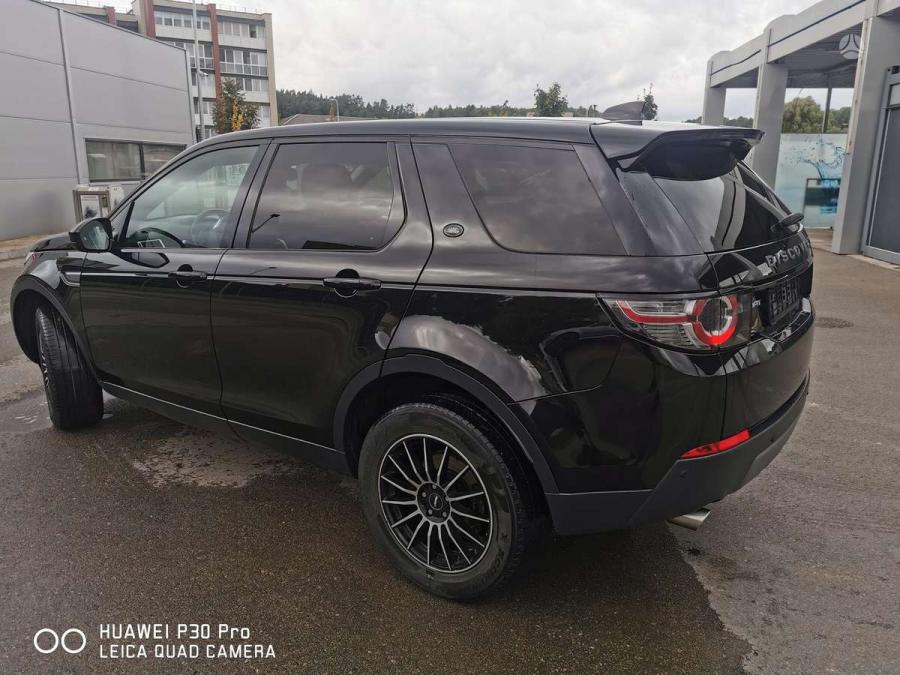 Черный Ленд Ровер Discovery Sport 2017 в Пренай, объемом двигателя 2.00 л и пробегом 175 тыс. км за 10350 €, фото 6 на AUTOMOTO.COM.LV