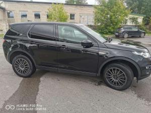 Черный Ленд Ровер Discovery Sport 2017 в Пренай, объемом двигателя 2.00 л и пробегом 175 тыс. км за 10350 €, фото 7 на AUTOMOTO.COM.LV
