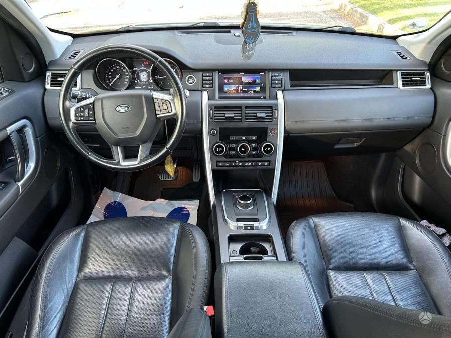 Черный Ленд Ровер Discovery Sport 2017 в Таураге, объемом двигателя 2.00 л и пробегом 146 тыс. км за 9200 €, фото 11 на AUTOMOTO.COM.LV
