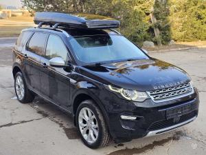 Black Land Rover Discovery Sport 2017 in Rokiskis, with an engine capacity of 2.00 L and mileage of 180 thousand km for 7950 €, photo  on AUTOMOTO.COM.LV