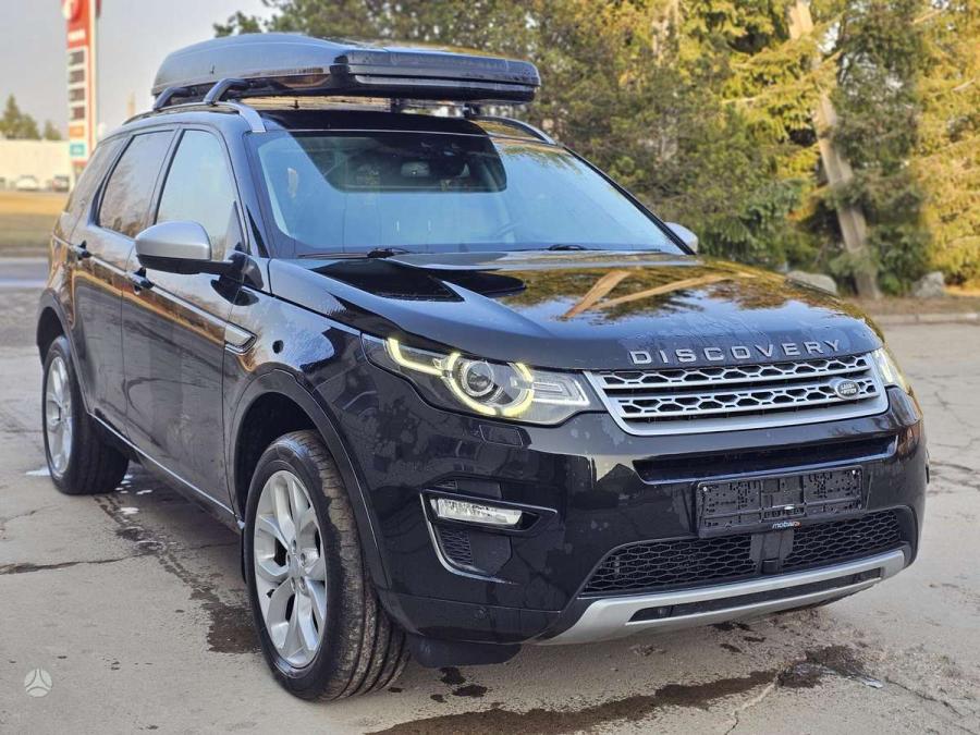 Melns Land Rover Discovery Sport 2017 Rokiškis, ar dzinēja tilpumu 2.00 L un nobraukumu 180 tūkst. km par 7950 €, foto 3 vietnē AUTOMOTO.COM.LV