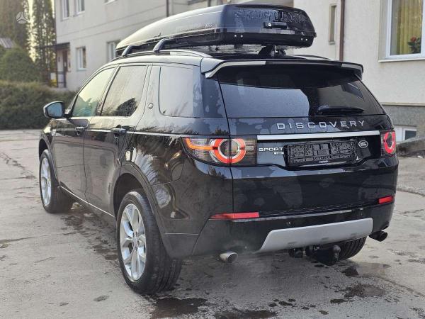 Melns Land Rover Discovery Sport 2017 Rokiškis, ar dzinēja tilpumu 2.00 L un nobraukumu 180 tūkst. km par 7950 €, foto 8 vietnē AUTOMOTO.COM.LV