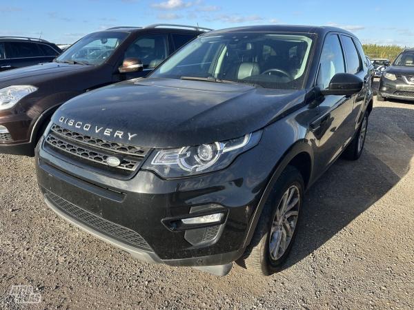 Black Land Rover Discovery Sport 2017 in Giraite, with an engine capacity of 2.00 L and mileage of 238 thousand km for 3950 €, photo 1 on AUTOMOTO.COM.LV