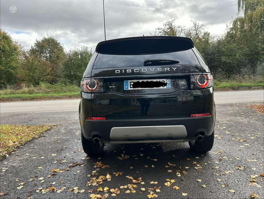 Черный Ленд Ровер Discovery Sport 2017 в Таураге, объемом двигателя 2.00 л и пробегом 147 тыс. км за 7900 €, фото 5 на AUTOMOTO.COM.LV