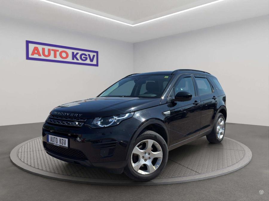 Black Land Rover Discovery Sport 2017 in Klaipeda, with an engine capacity of 2.00 L and mileage of 203 thousand km for 7999 €, photo 1 on AUTOMOTO.COM.LV
