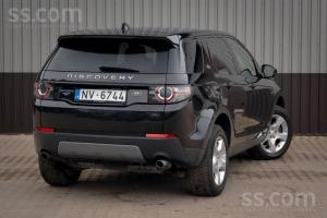 Melns Land Rover Discovery Sport 2018 Talsi, ar dzinēja tilpumu 2.00 L un nobraukumu 124 tūkst. km par 14950 €, foto 7 vietnē AUTOMOTO.COM.LV