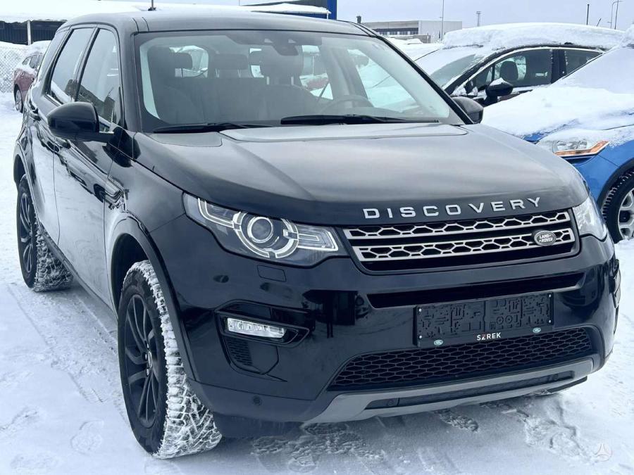 Черный Ленд Ровер Discovery Sport 2018 в Кретинга, объемом двигателя 2.00 л и пробегом 191 тыс. км за 10900 €, фото 1 на AUTOMOTO.COM.LV