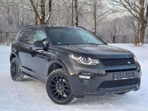Черный Ленд Ровер Discovery Sport 2018 в Шяуляй, объемом двигателя 2.00 л и пробегом 144 тыс. км за 12950 €, фото  на AUTOMOTO.COM.LV