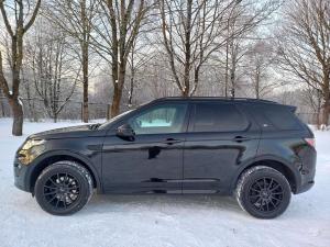 Melns Land Rover Discovery Sport 2018 Šauļi, ar dzinēja tilpumu 2.00 L un nobraukumu 144 tūkst. km par 12950 €, foto 12 vietnē AUTOMOTO.COM.LV