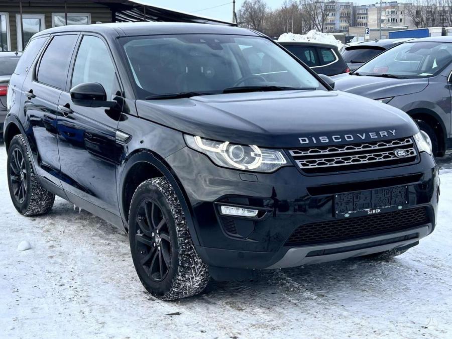 Melns Land Rover Discovery Sport 2018 Kretinga, ar dzinēja tilpumu 2.00 L un nobraukumu 191 tūkst. km par 10900 €, foto 2 vietnē AUTOMOTO.COM.LV