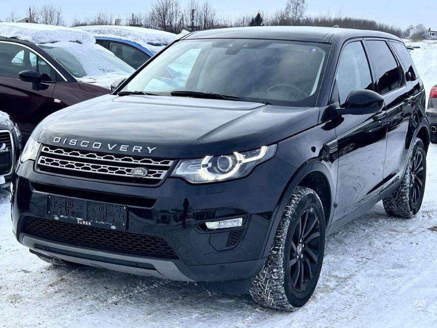 Melns Land Rover Discovery Sport 2018 Kretinga, ar dzinēja tilpumu 2.00 L un nobraukumu 191 tūkst. km par 10900 €, foto 4 vietnē AUTOMOTO.COM.LV