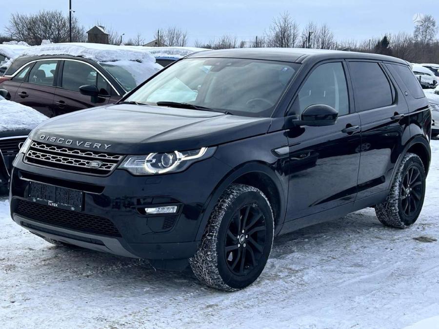 Melns Land Rover Discovery Sport 2018 Kretinga, ar dzinēja tilpumu 2.00 L un nobraukumu 191 tūkst. km par 10900 €, foto 5 vietnē AUTOMOTO.COM.LV