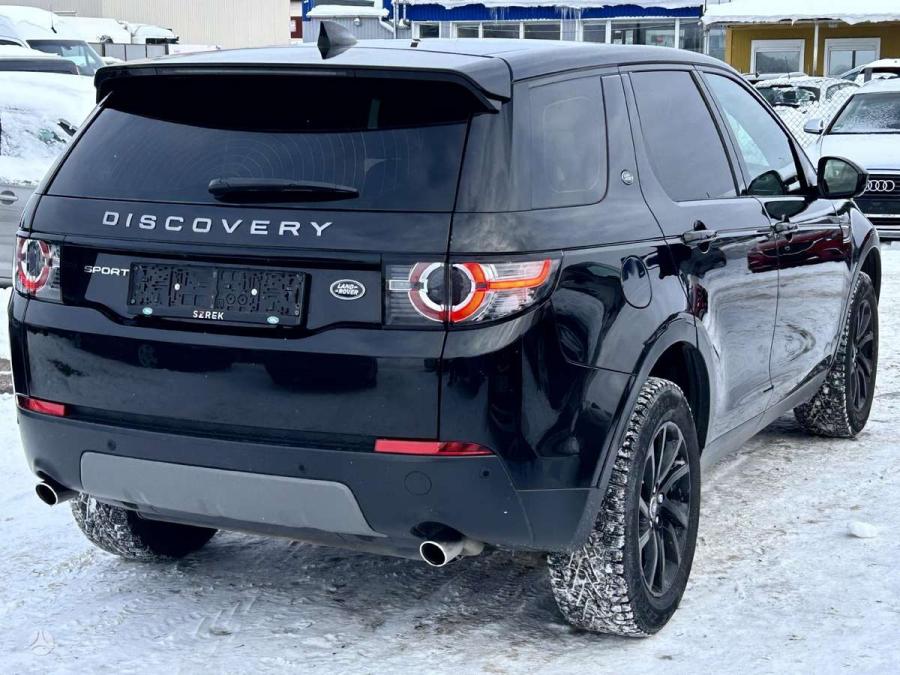 Melns Land Rover Discovery Sport 2018 Kretinga, ar dzinēja tilpumu 2.00 L un nobraukumu 191 tūkst. km par 10900 €, foto 8 vietnē AUTOMOTO.COM.LV