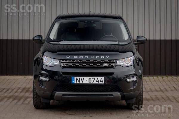 Melns Land Rover Discovery Sport 2018 Tukums, ar dzinēja tilpumu 2.00 L un nobraukumu 124 tūkst. km par 14950 €, foto 2 vietnē AUTOMOTO.COM.LV