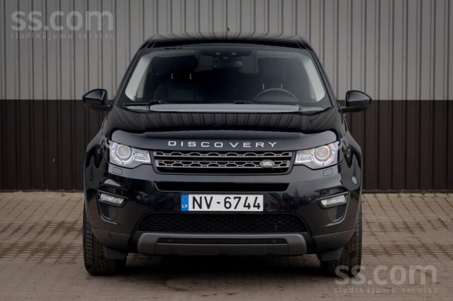 Черный Ленд Ровер Discovery Sport 2018 в Тукумс, объемом двигателя 2.00 л и пробегом 124 тыс. км за 14950 €, фото 2 на AUTOMOTO.COM.LV