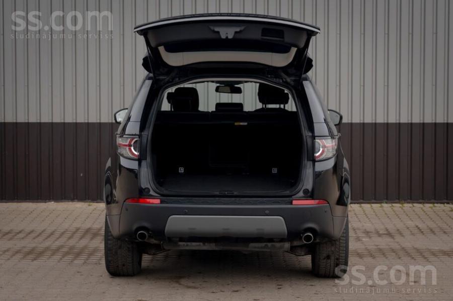 Черный Ленд Ровер Discovery Sport 2018 в Тукумс, объемом двигателя 2.00 л и пробегом 124 тыс. км за 12950 €, фото 7 на AUTOMOTO.COM.LV