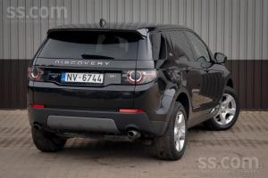 Черный Ленд Ровер Discovery Sport 2018 в Тукумс, объемом двигателя 2.00 л и пробегом 124 тыс. км за 12950 €, фото 8 на AUTOMOTO.COM.LV