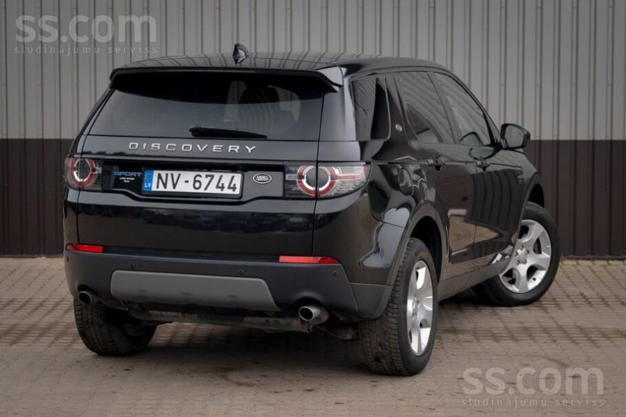 Черный Ленд Ровер Discovery Sport 2018 в Тукумс, объемом двигателя 2.00 л и пробегом 124 тыс. км за 12950 €, фото 8 на AUTOMOTO.COM.LV