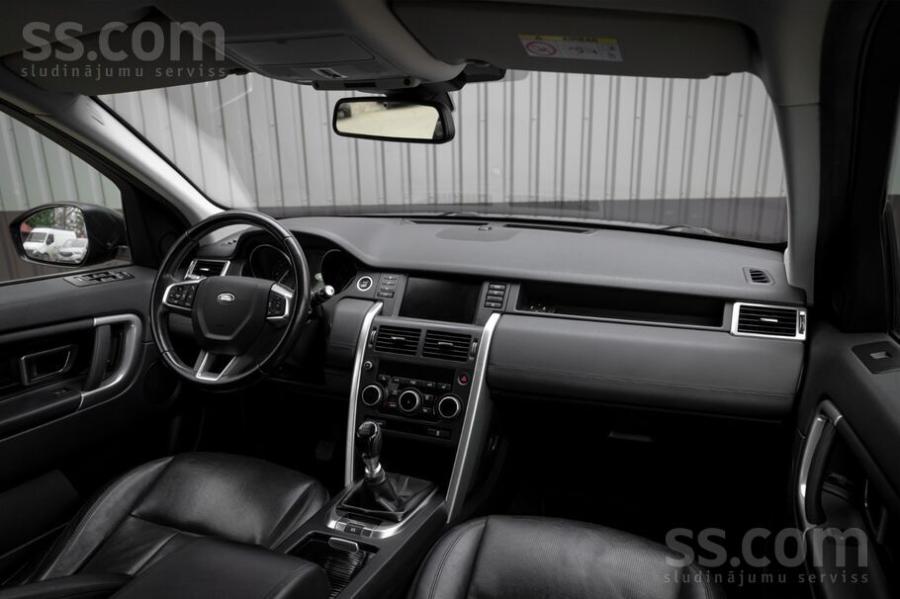 Черный Ленд Ровер Discovery Sport 2018 в Тукумс, объемом двигателя 2.00 л и пробегом 124 тыс. км за 12950 €, фото 9 на AUTOMOTO.COM.LV