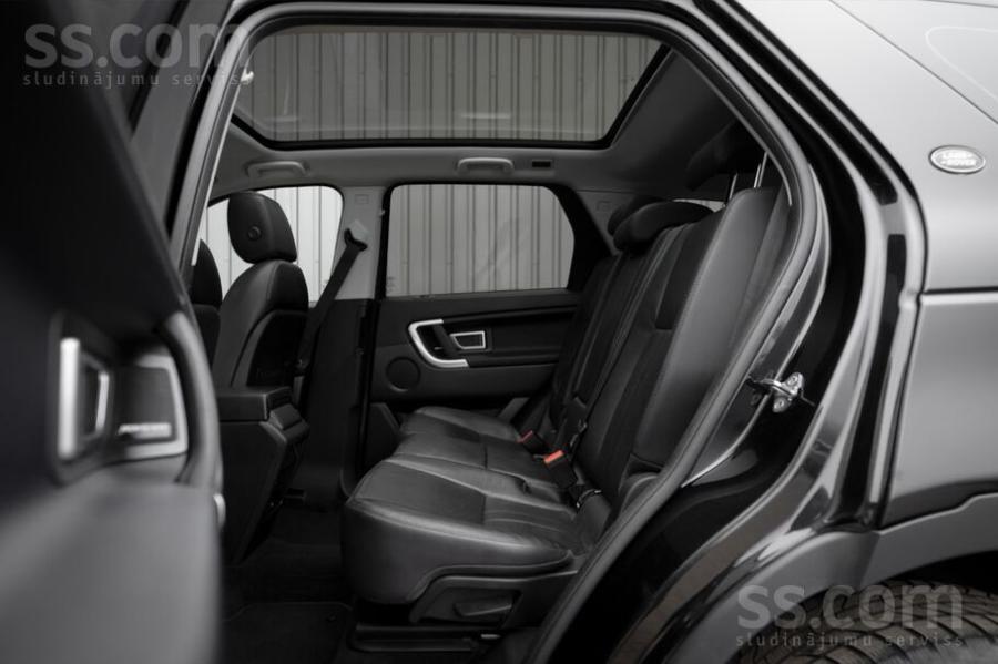 Черный Ленд Ровер Discovery Sport 2018 в Тукумс, объемом двигателя 2.00 л и пробегом 124 тыс. км за 12950 €, фото 11 на AUTOMOTO.COM.LV