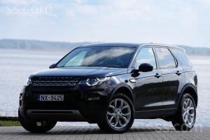 Черный Ленд Ровер Discovery Sport 2018 в Рига, объемом двигателя 2.00 л и пробегом 227 тыс. км за 11999 €, фото  на AUTOMOTO.COM.LV