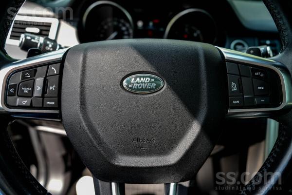 Melns Land Rover Discovery Sport 2018 Rīga, ar dzinēja tilpumu 2.00 L un nobraukumu 227 tūkst. km par 11999 €, foto 9 vietnē AUTOMOTO.COM.LV