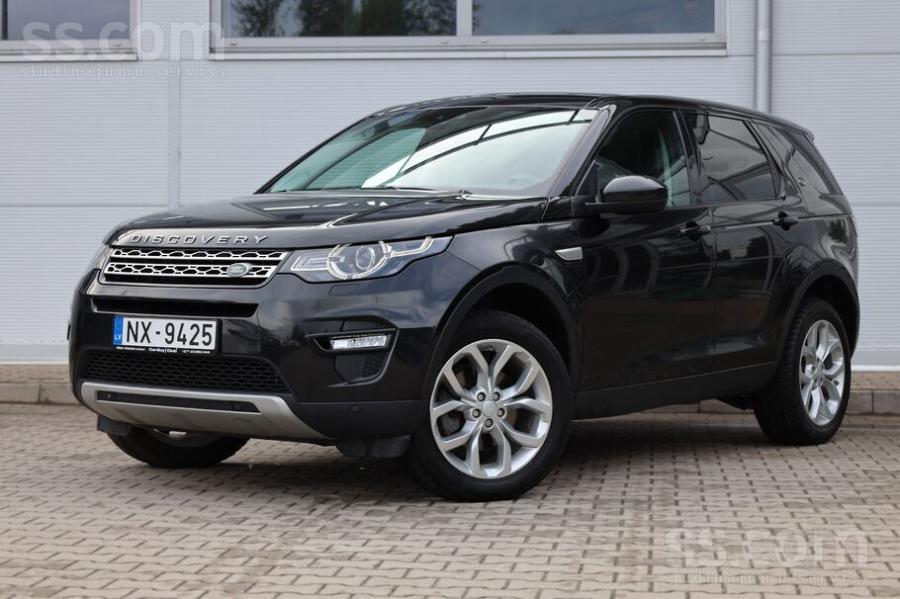 Melns Land Rover Discovery Sport 2018 Rīga, ar dzinēja tilpumu 2.00 L un nobraukumu 0 tūkst. km par 8995 €, foto 1 vietnē AUTOMOTO.COM.LV