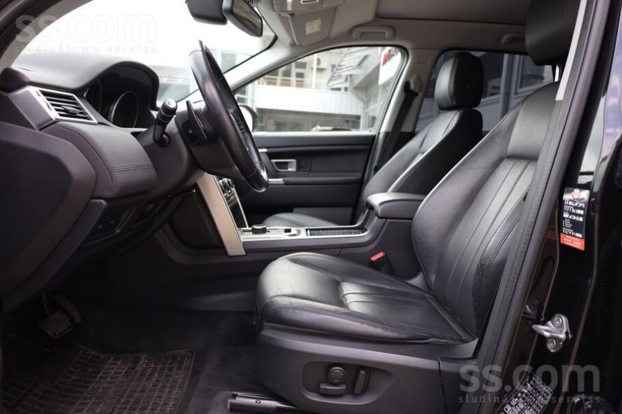 Melns Land Rover Discovery Sport 2018 Rīga, ar dzinēja tilpumu 2.00 L un nobraukumu 0 tūkst. km par 8995 €, foto 13 vietnē AUTOMOTO.COM.LV